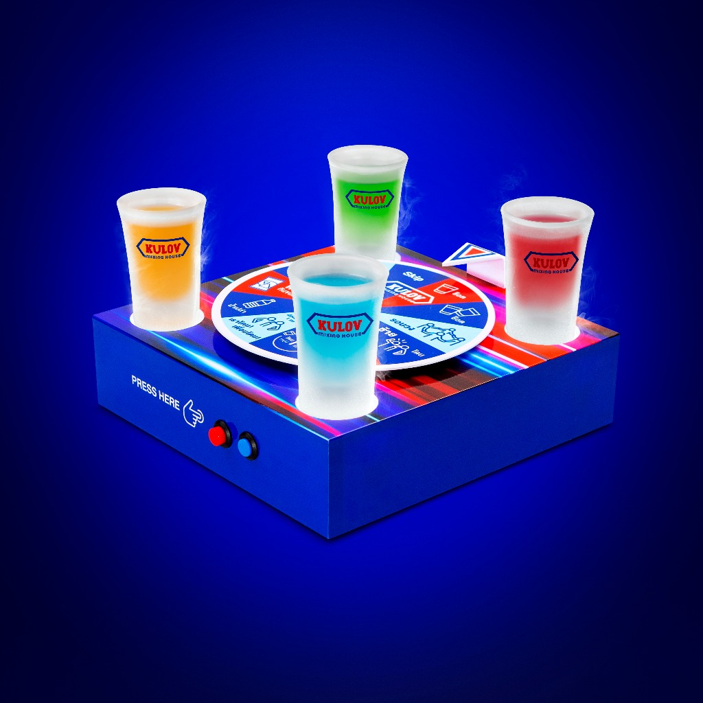 [New Version พร้อมแก้ว] Wheel of Fortune Kulov Mixing House | Shopee Thailand