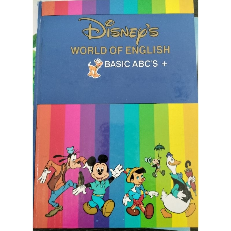 Disney's World of English Basic ABC's หนังสือภาษาอังกฤษ ปกแข็ง | Shopee ...