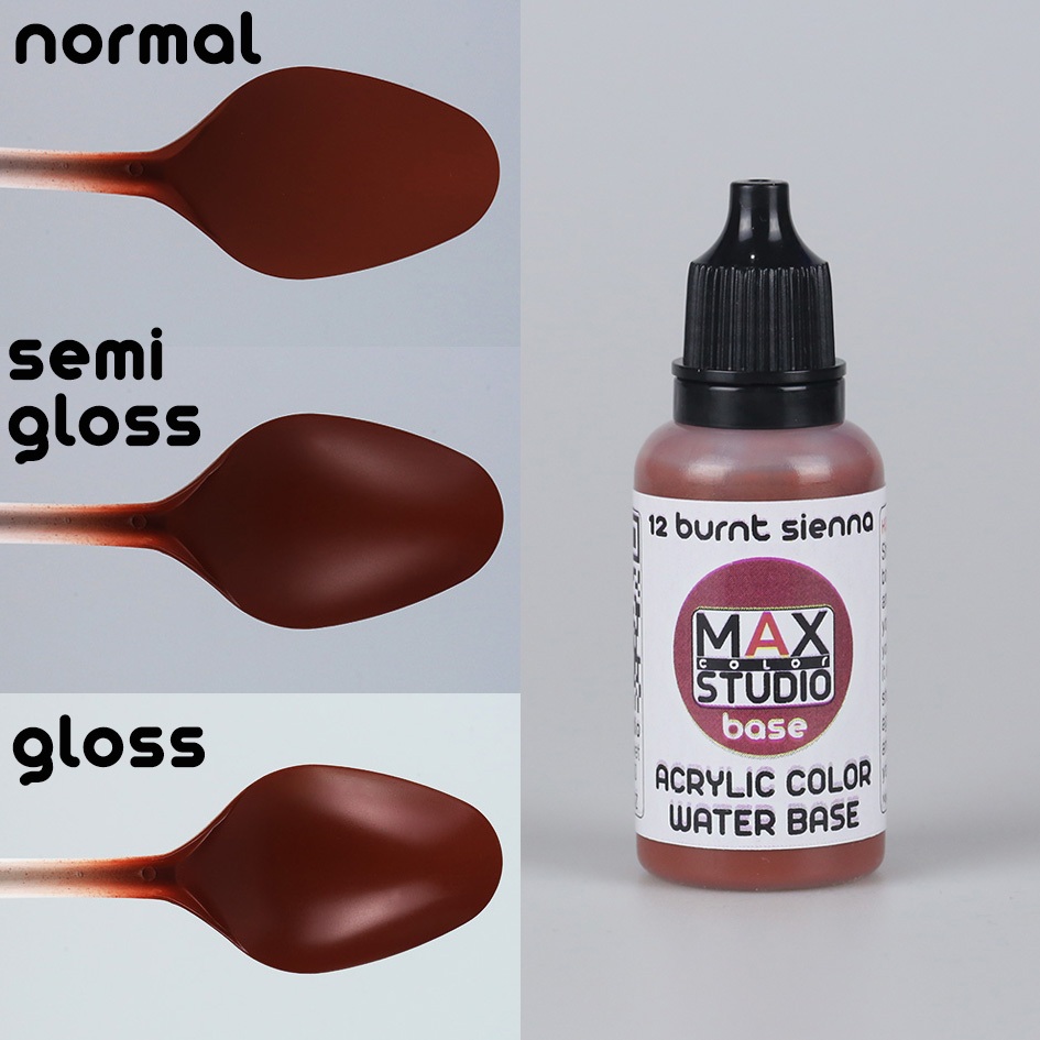 MAXCOLOR WATER BASE สีทำโมเดล สูตรน้ำ สำหรับทาและพ่น | Shopee Thailand