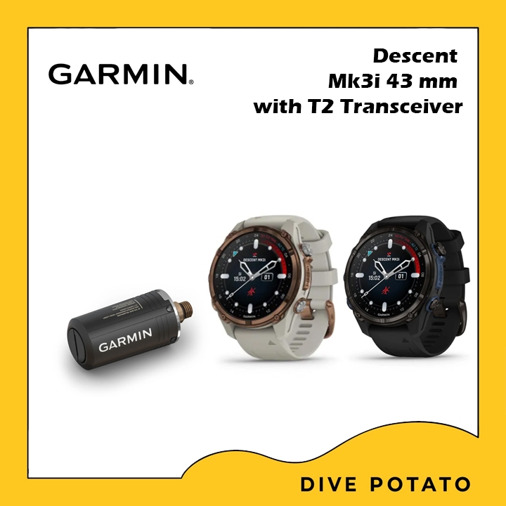 Preorder MK3i with Transceiver Garmin Descent Mk3i – 43 mm with T2 ...