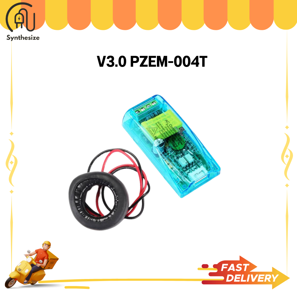 V3.0 PZEM-004T Maximum 100A AC Multifunction Power Monitoring Communications Module Monitor ...