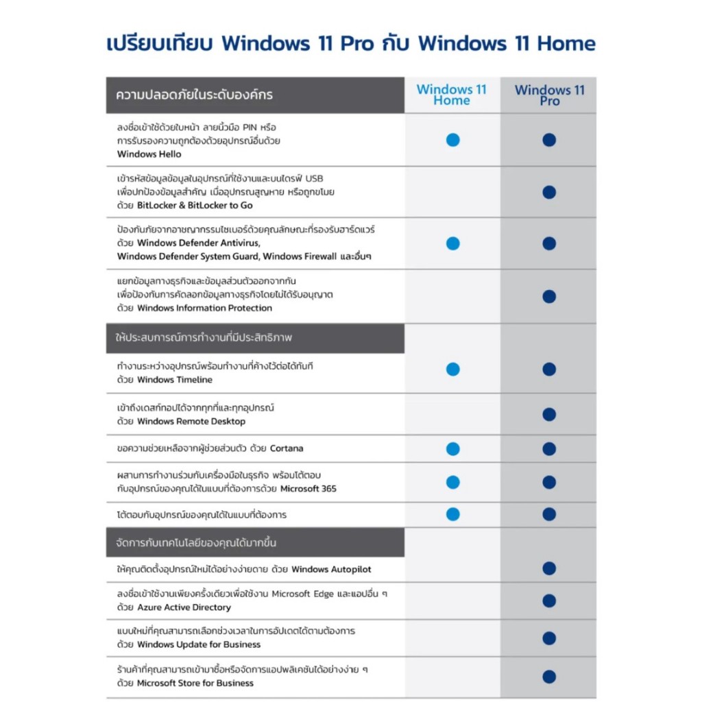 iHAVECPU OS (ระบบปฏิบัติการ) WINDOWS 11 PRO (ENG / 64 BIT / FPP / USB / HAV-00163) | Shopee Thailand