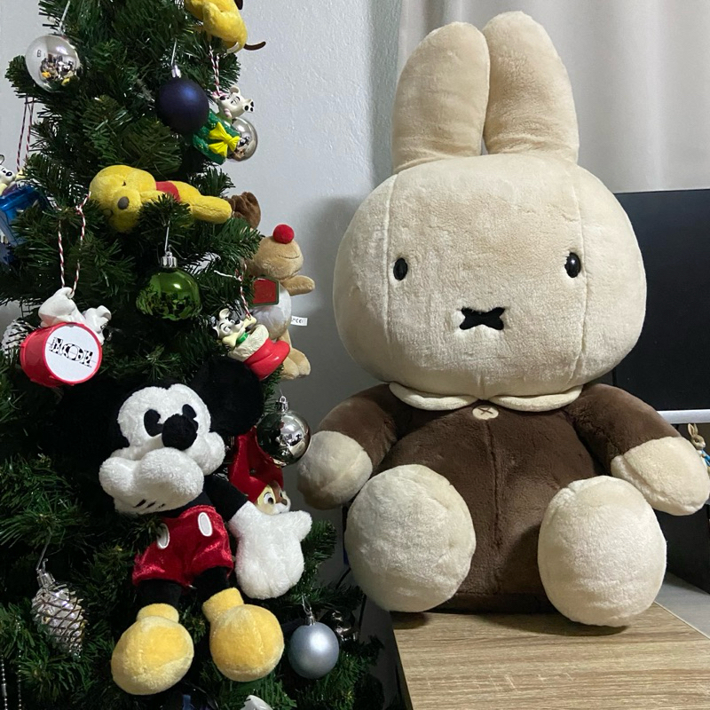 Miffy Brown 50cm. Japan Plush doll กระต่ายมิฟฟี่ ตุ๊กตามิฟฟี่ตัวใหญ่ | Shopee Thailand