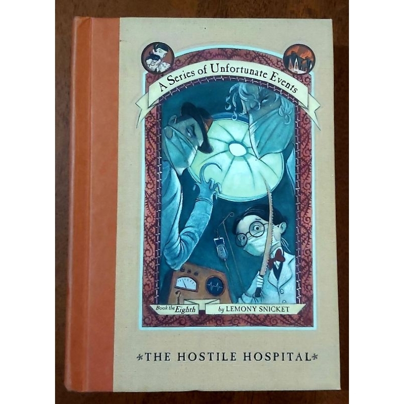 หนังสือThe Hostile Hospital A series of Unfortunate Events by Lemony ...