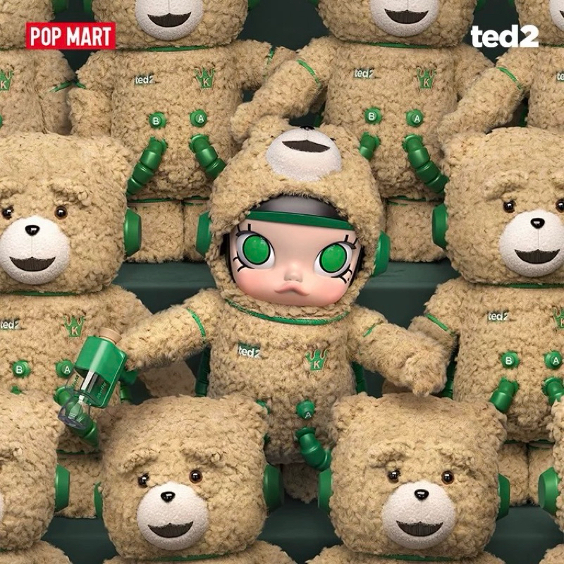 [พร้อมส่ง] POP MART MEGA SPACE 400% MOLLY x TED2 | Shopee Thailand