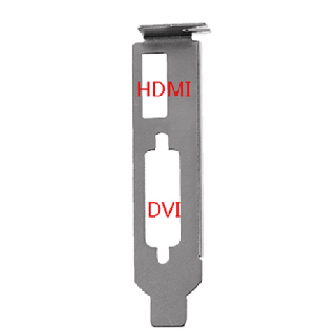 ขา Low Profile ของการ์ดจอมีช่อง DVI และ HDMI | Shopee Thailand