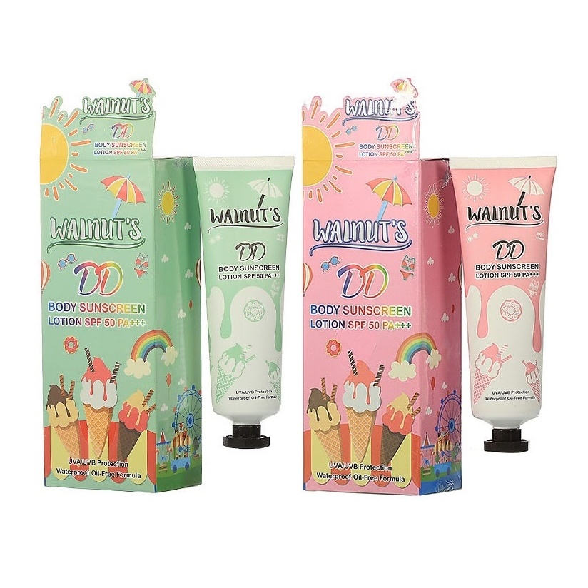 วอลนัท ดีดี บอดี้ ซันสกรีน WALNUT'S DD BODY SUNSCREEN SPF50 PA+++135 g ...