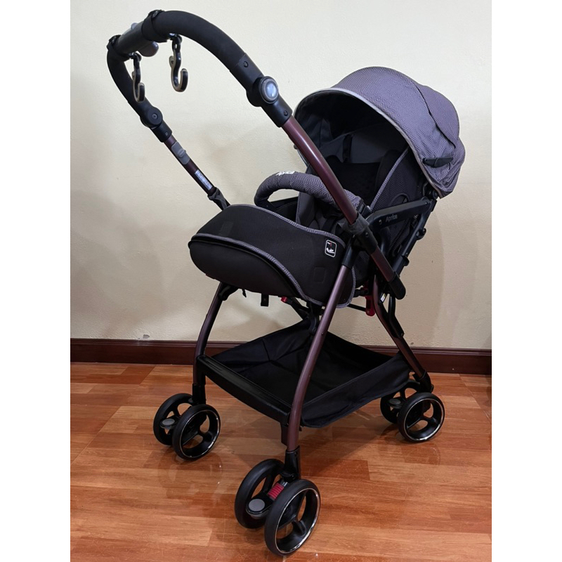 รถเข็นเด็ก APRICA Optia Cushion Premiumรุ่นใหม่ชนช๊อป | Shopee Thailand