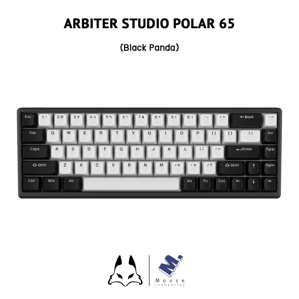 คีย์บอร์ด (Keyboard) Arbiter Studio รุ่น Polar 65 (Rapid Trigger, Hall Effect Magnetic Switches ...