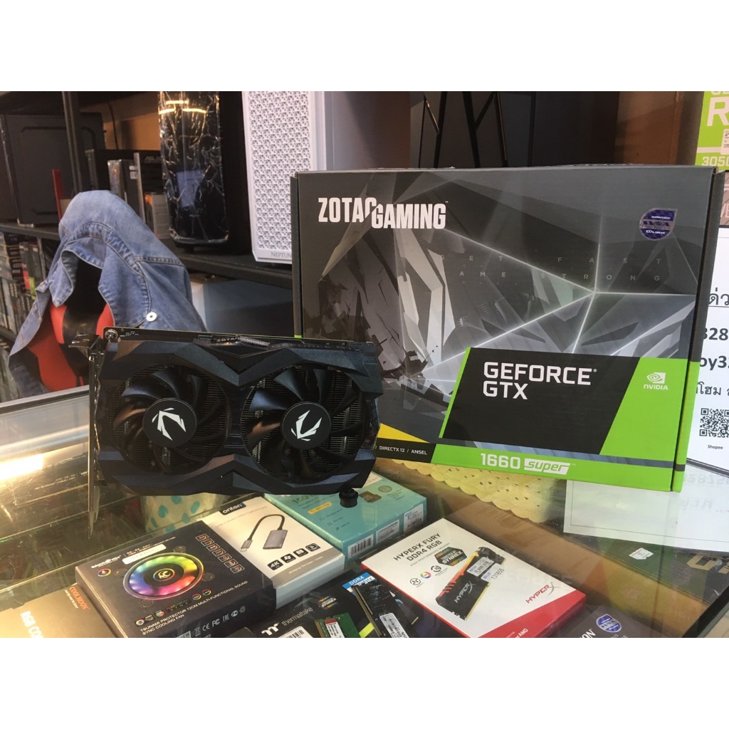 VGA (การ์ดแสดงผล) GEFORCE GTX 1660 SUPER 6GB | Shopee Thailand