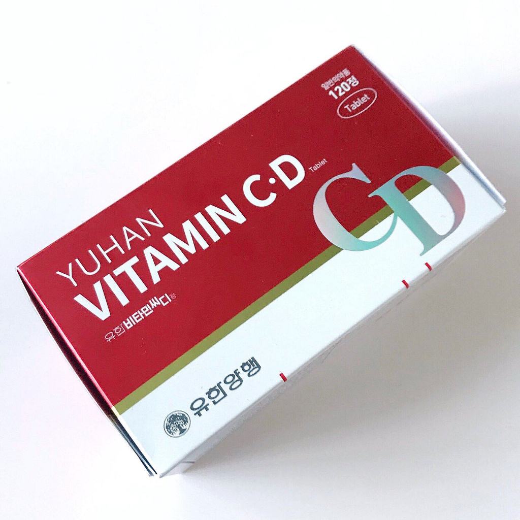 Yuhan Vitamin C 1000mg 100 เม็ด วิตามินซี เกาหลี วิตามินยูฮัน วิตามินซี ...
