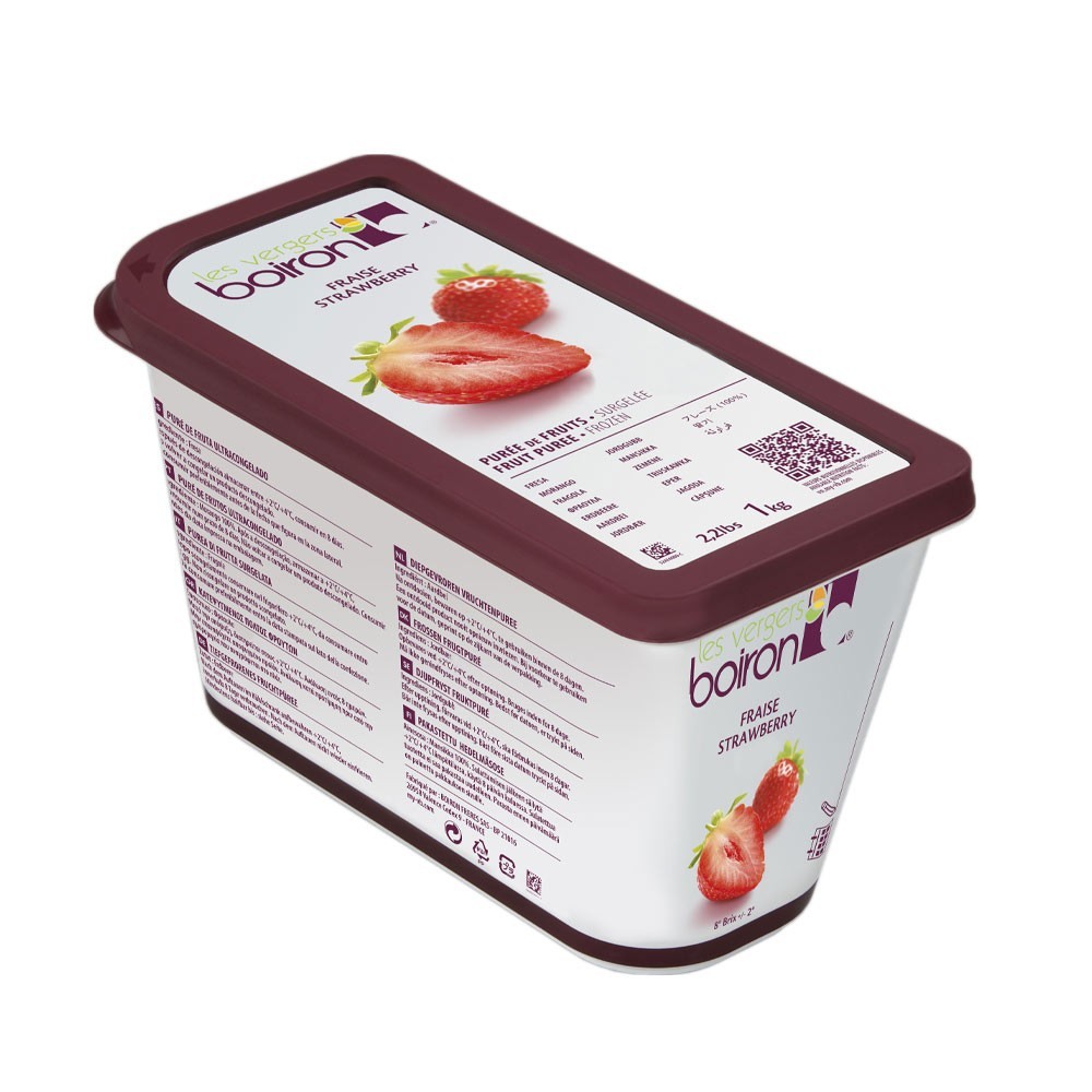 Boiron Fruit puree ผลไม้แช่แข็ง (Frozen ส่งรถเย็น) ขนาด 1kg. | Shopee ...