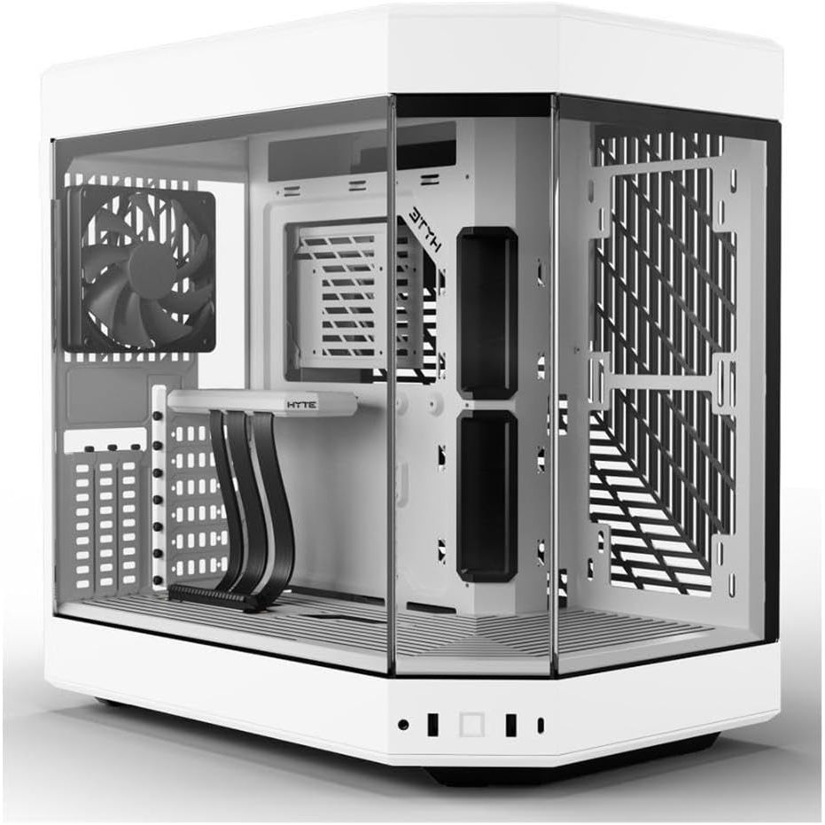 HYTE Y60 WITH 3 FANS AND RISER VERTICAL GPU MOUNT | Shopee Thailand