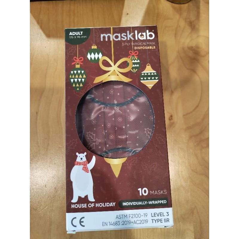 หน้ากาก Christmas Masklab House of Holiday | Shopee Thailand