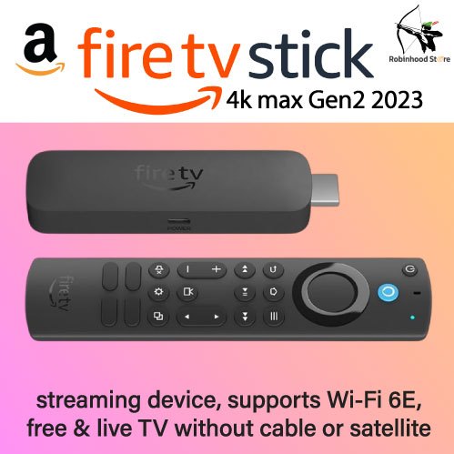 Amazon Fire TV Stick 4K Max 2023 2nd generation , supports Wi-Fi 6E ...