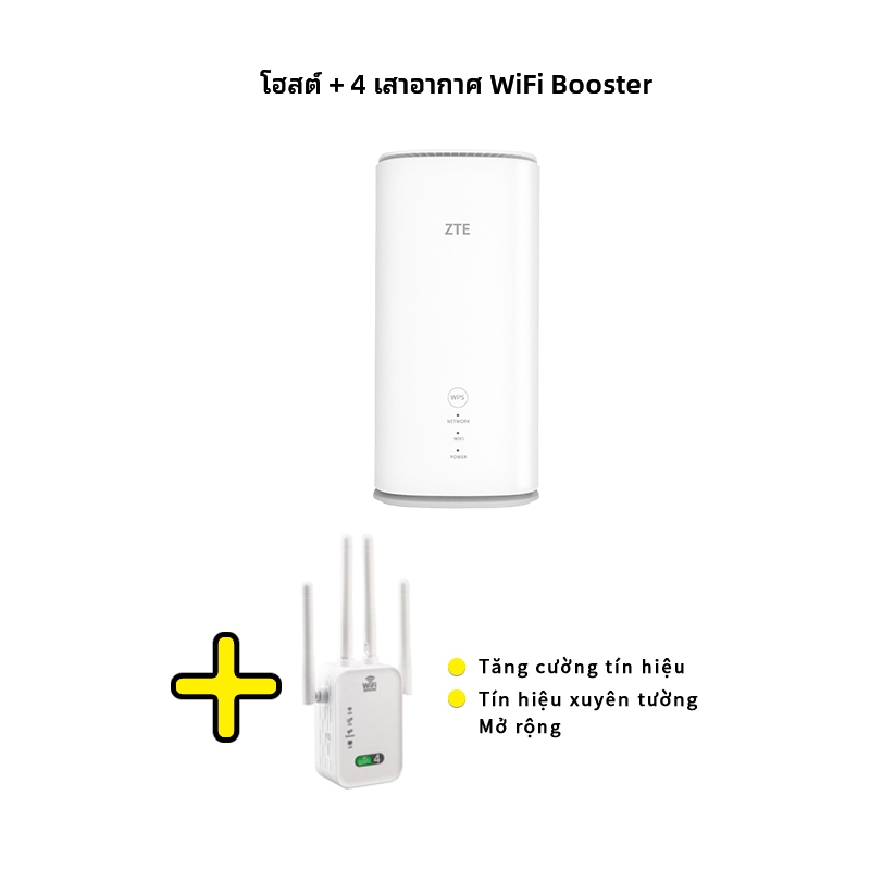 ZTE 5G Indoor CPE รุ่น MC8020 Gen3 WiFi 6 SIM Router เราท์เตอร์ ซิม ...