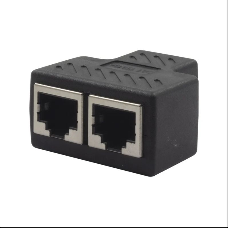 Glink GL395 Ethernet Splitter RJ-45 1:2 หัวต่อแยกสายแลน 1ออกเป็น 2 เส้น (ใช้ได้ทีละช่อง) / Jack ...