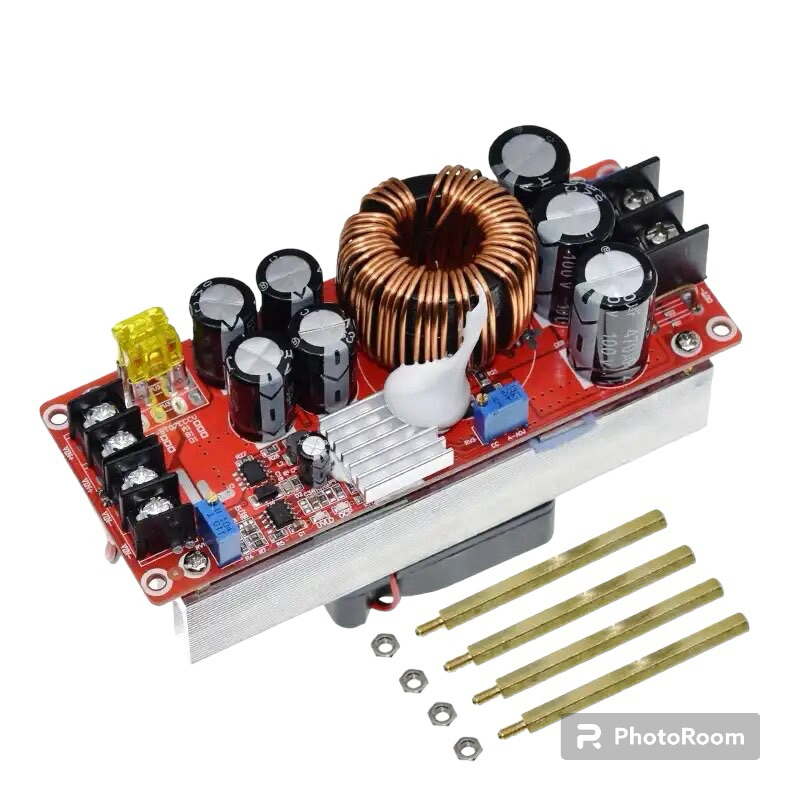 Boost Converter DC-DC Step Up 1500W 30A Power Supply Adjustable Module ...
