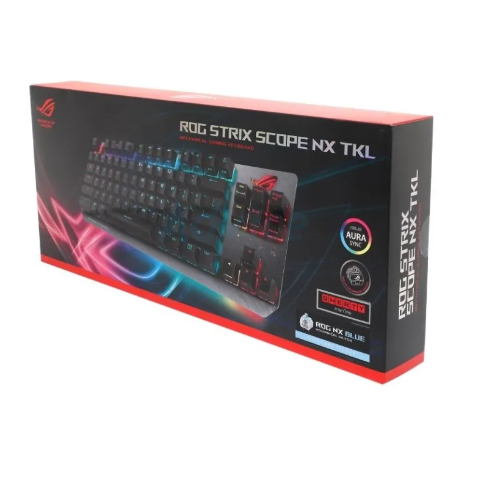 [มือสอง] ASUS ROG STRIX SCOPE NX TKL (ROG NX BLUE) คีย์ภาษาไทย | Shopee ...
