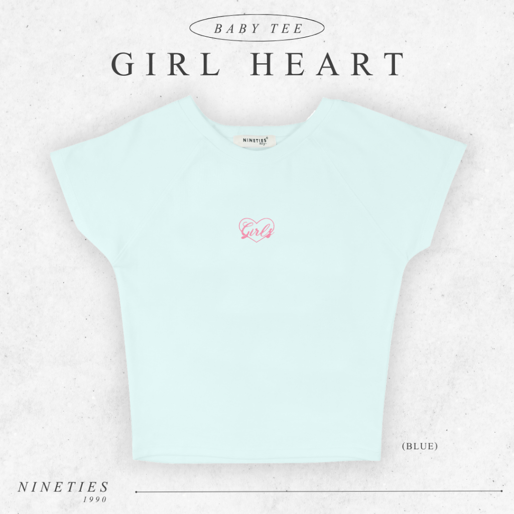 Nineties Design รวมเสื้อครอปเบสิก รุ่น Baby Tee (ใส่โค้ด NTDAPR1ลดสูง ...