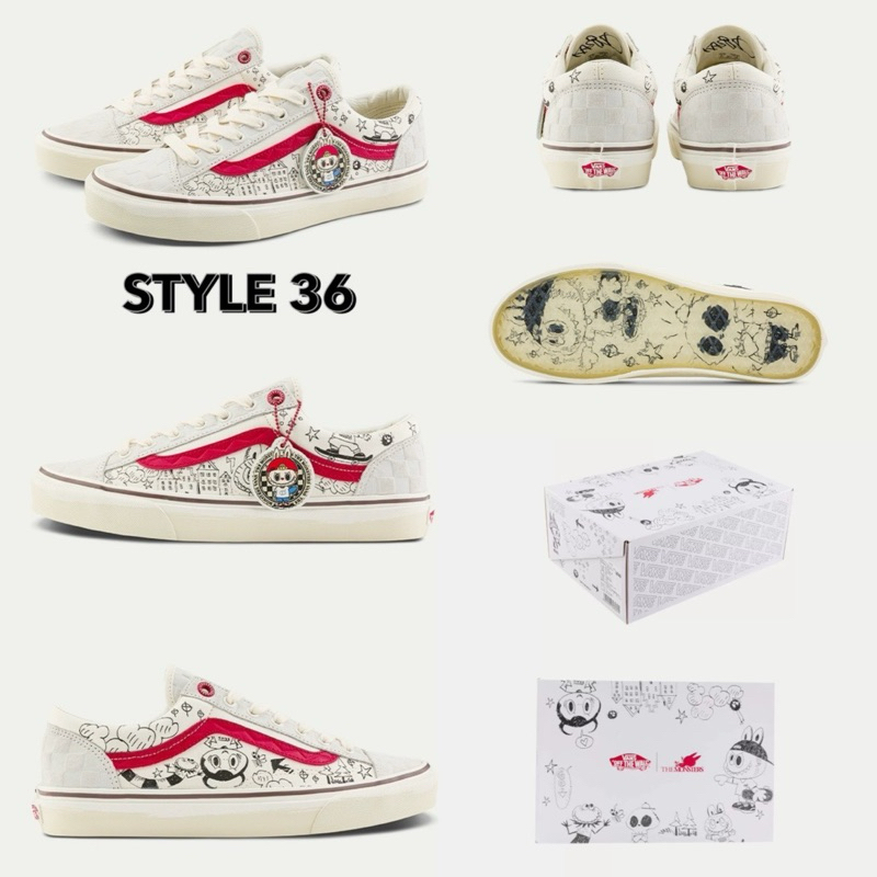 รองเท้า VANS x LABUBU New Collection 2023 ของแท้ 💯 | Shopee Thailand