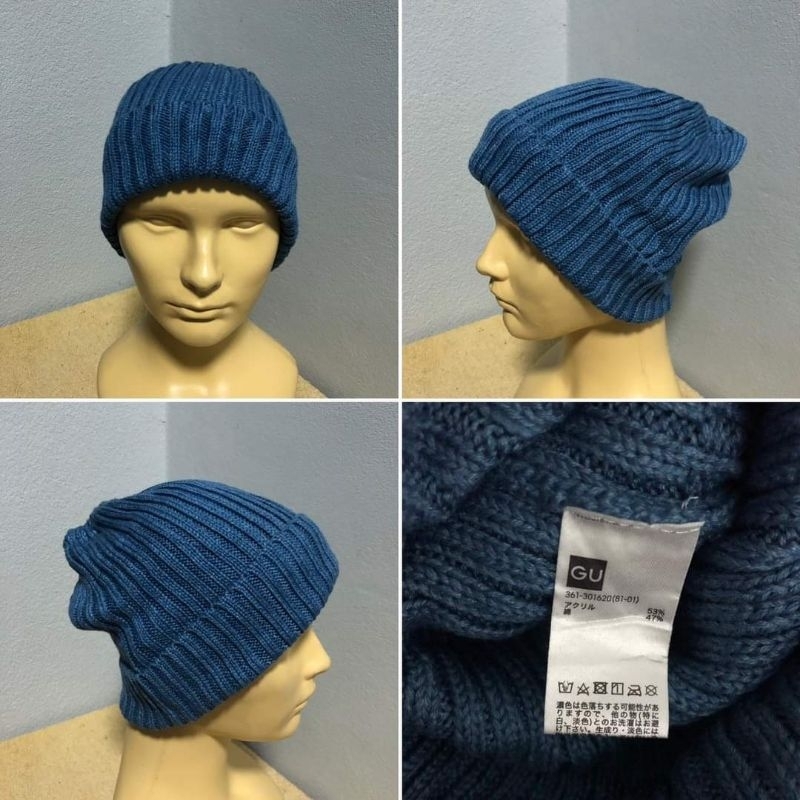 Gu beanie hat รวมหมวกไหมพรม หมวกไหมพรม 8ใบ | Shopee Thailand