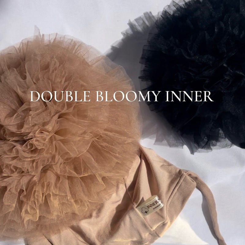 🎀 𝑵𝑬𝑾 𝑰𝑵! DOUBLE BLOMMY INNER 🧺 ล็อตใหม่ อินเนอร์ติดปอมปอม สำเร็จ เนื้อ ...