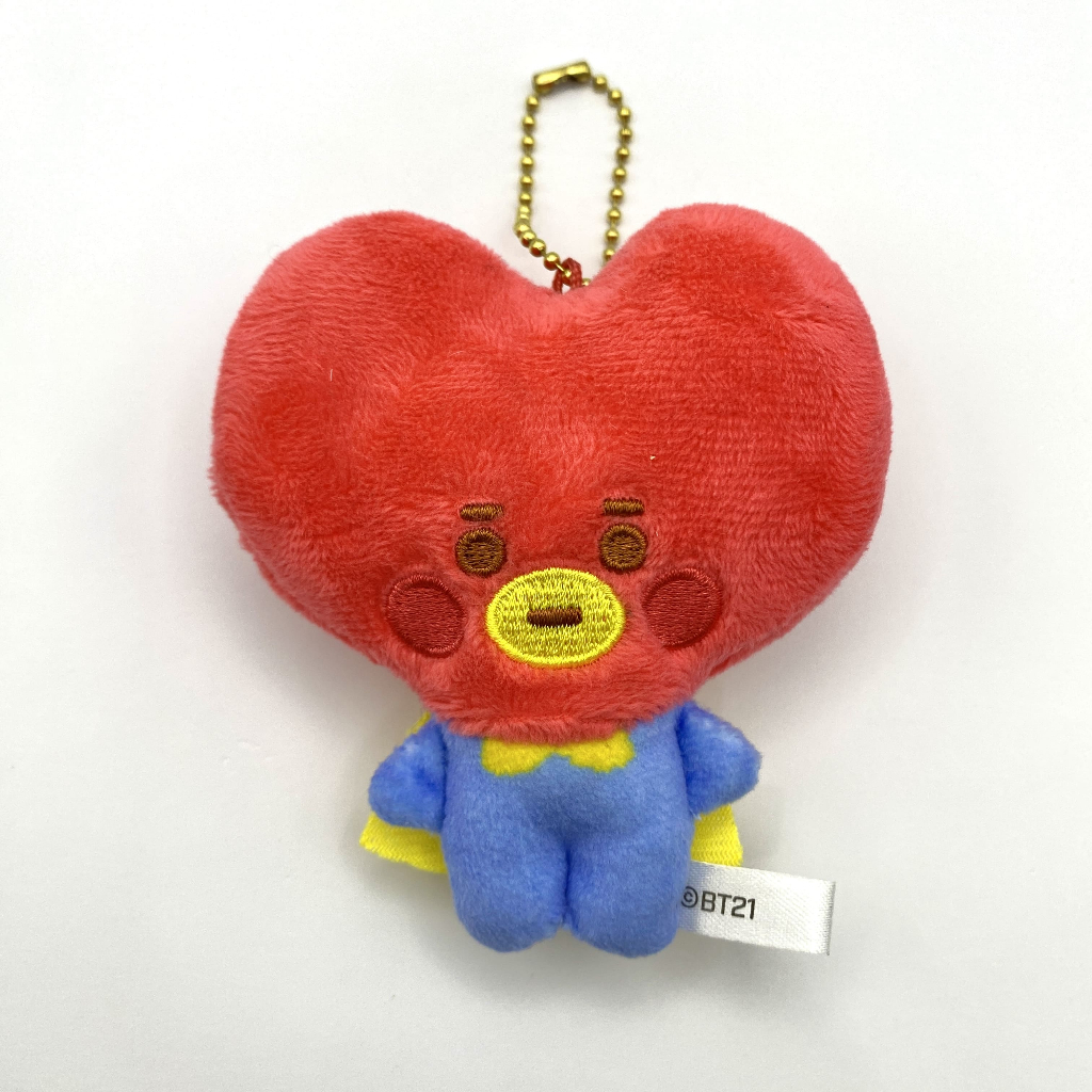 BT21 TATA ทาทา Fuwa Fuwa Mascot 2 พวงกุญแจ BT21 V วี Kim Taehyung ...
