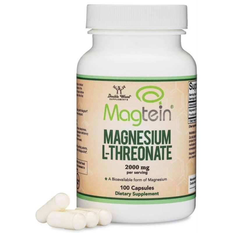 Magtein-Magnesium L Threonate 2000 mg, 100 แคปซูล | Shopee Thailand