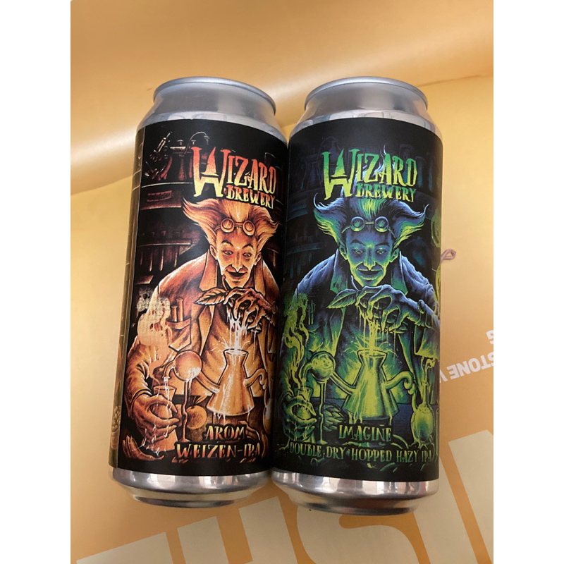wizard brewery กระป๋องเบียร(กระป๋องเปล่า) | Shopee Thailand