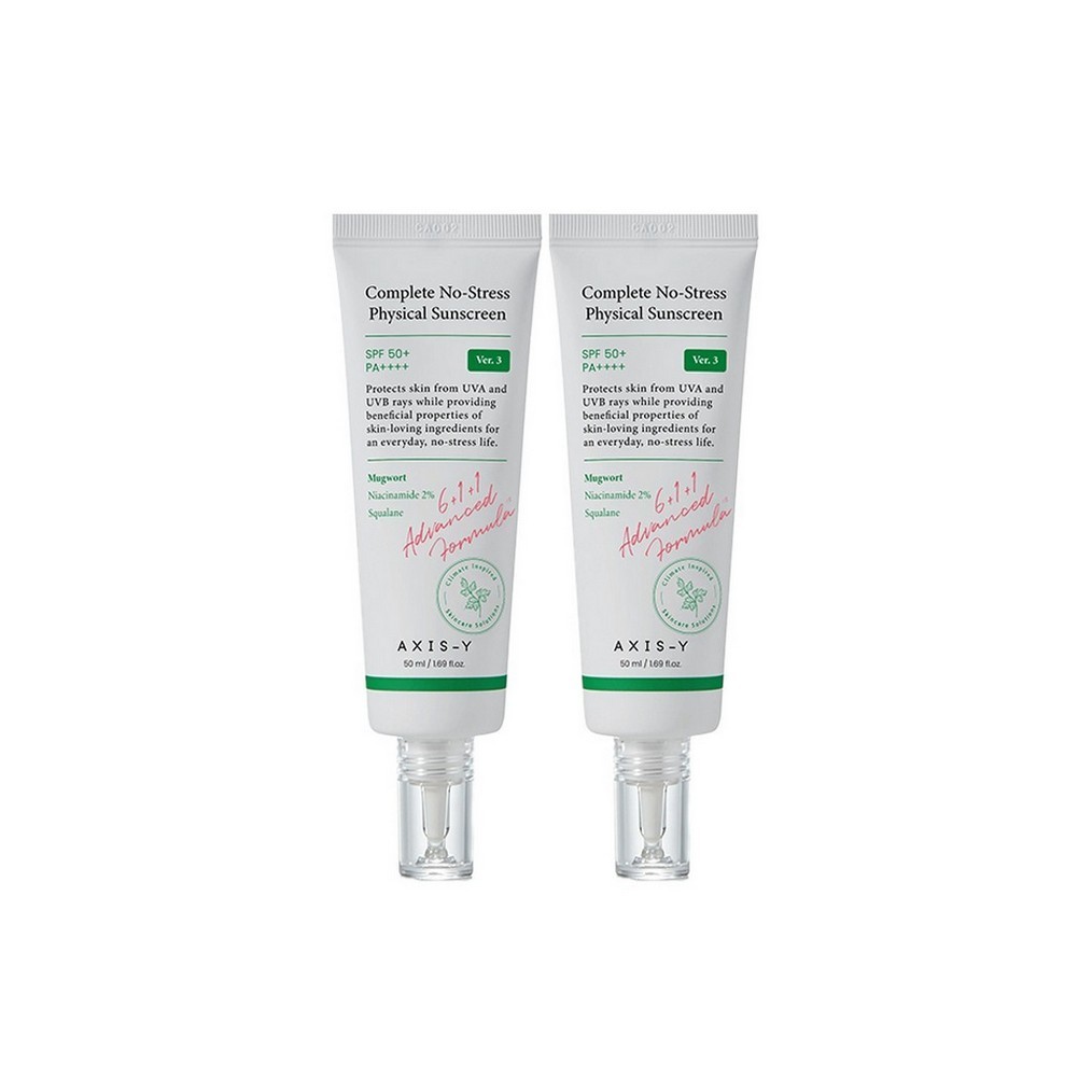 AXIS-Y Complete No-Stress Physical Sunscreen Version 3 SPF50+ PA ...