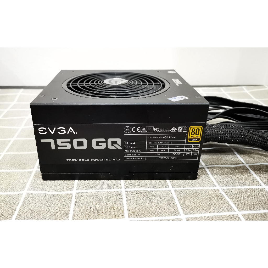 PSU EVGA 750GQ 750W (80+ Gold) **สินค้ามือ2 สภาพดี | Shopee Thailand