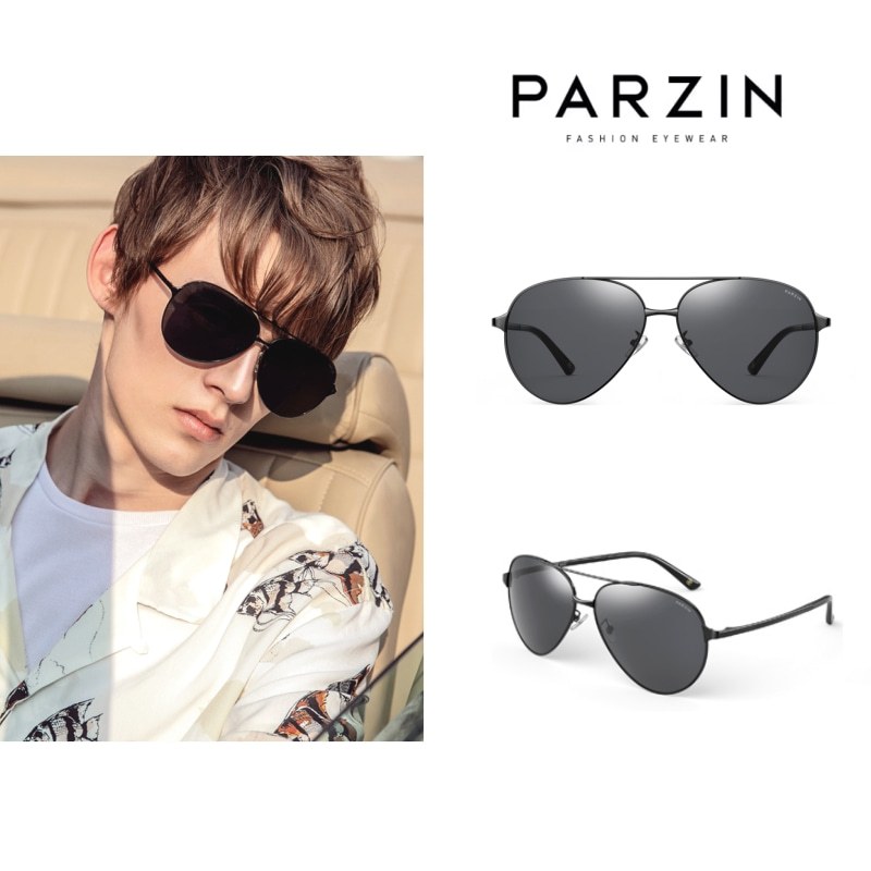 NEW HOT แว่นกันแดด PARZIN แว่นตา เลนส์โพลาไรซ์ ของแท้ 100% | Shopee ...