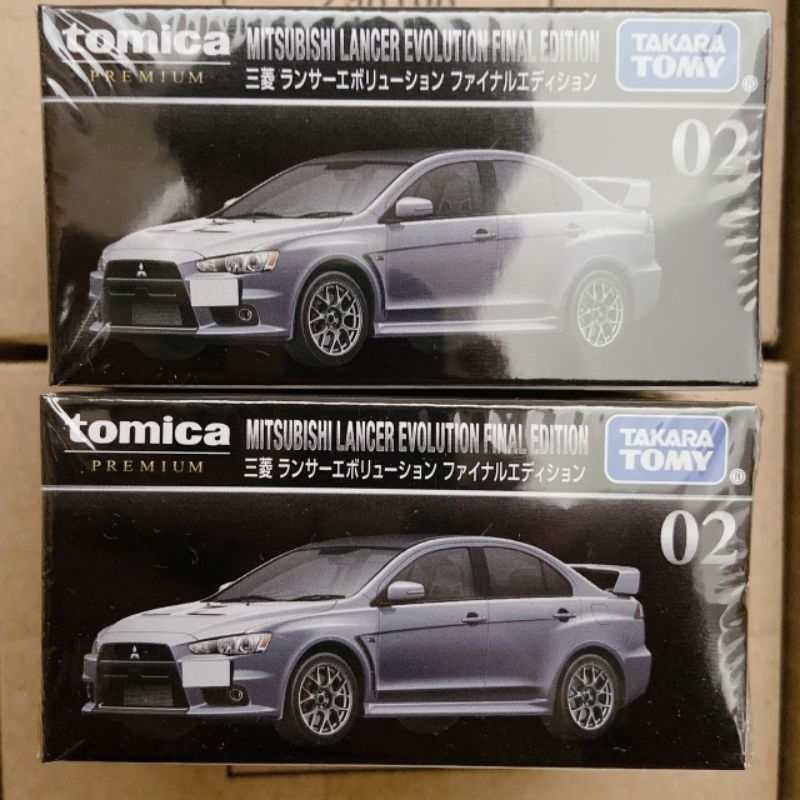 Tomica PREMIUM MITSUBISHI LANCER EVOLUTION FINAL EDITION No.02 | Shopee ...