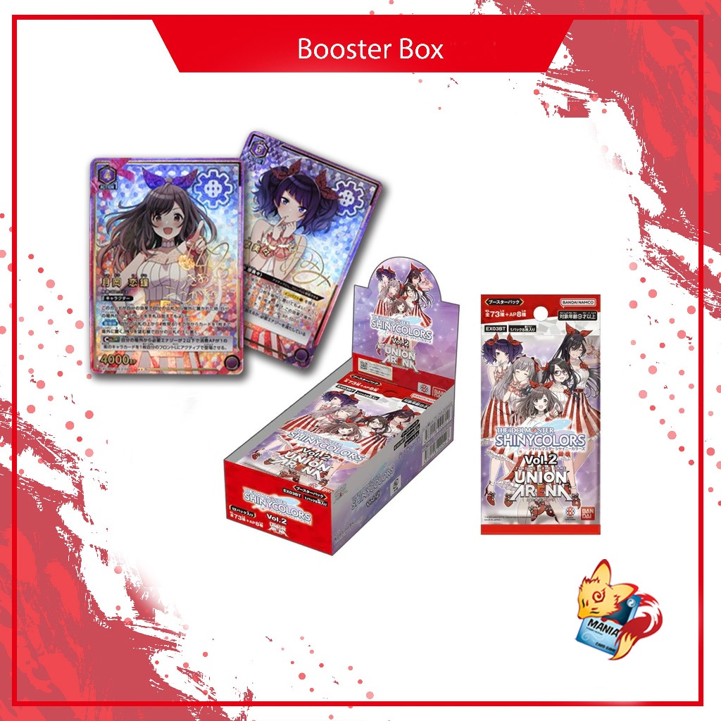 [Union Arena] Booster Box BLEACH Code Geass Yaiba Idol Master My Hero ...