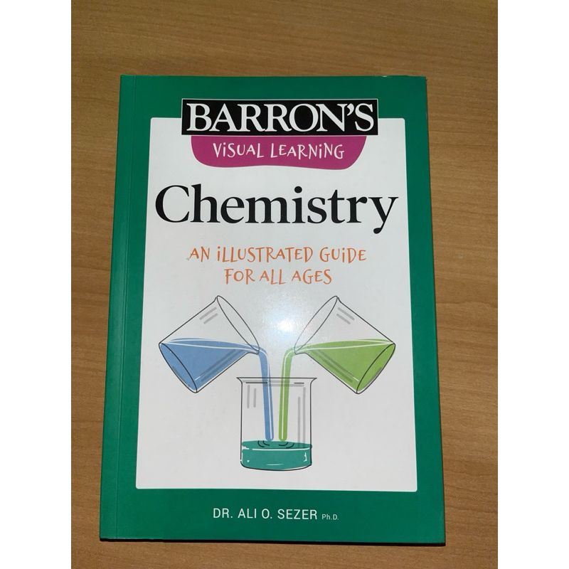 หนังสือไม่เคยใช้งาน BARRON’S visual learning Physics & Chemistry ...