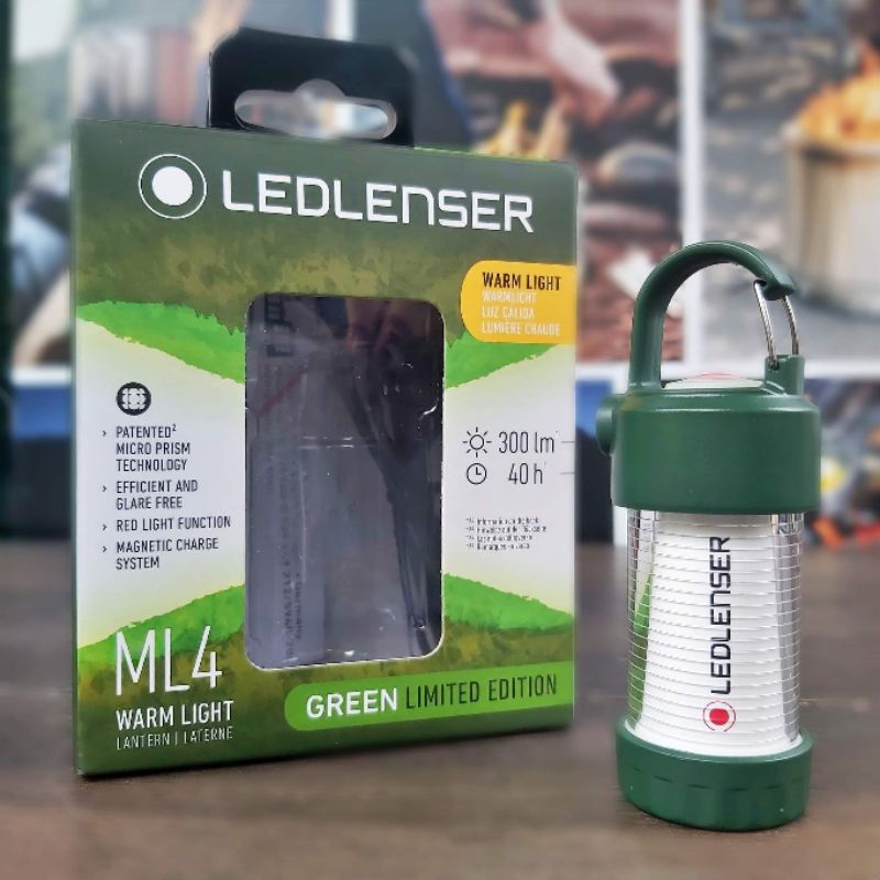 LED LENSER - ML4 Warm Light Green (Limited Edition) | Shopee Thailand