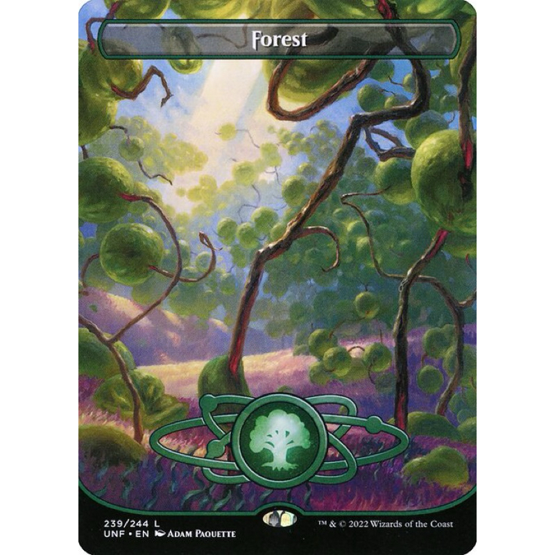 MTG Basic Land - All - Unfinity | Shopee Thailand