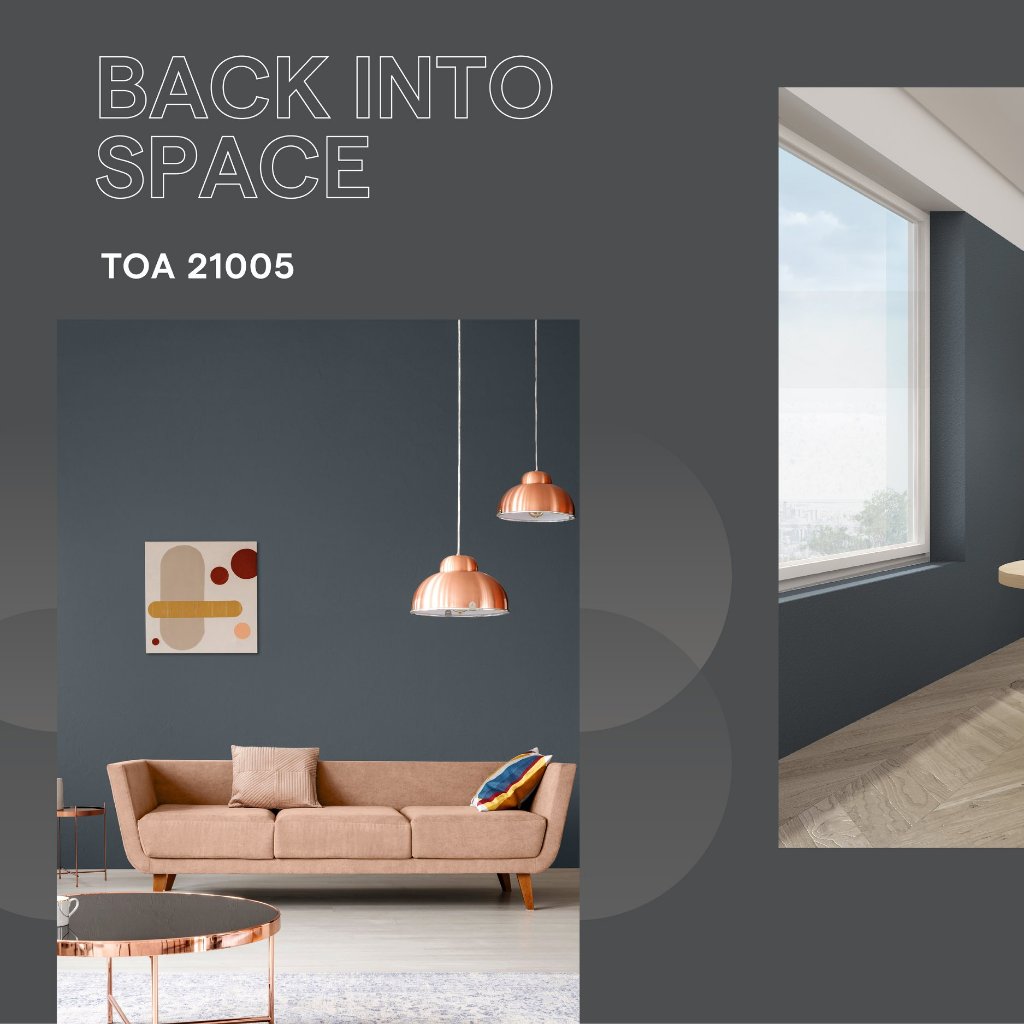 TOA เฉดสี 21001 Shield-1 ภายนอก 9 ลิตร ถังใหญ่ ทาได้เยอะ สีทาภายนอก สี ...