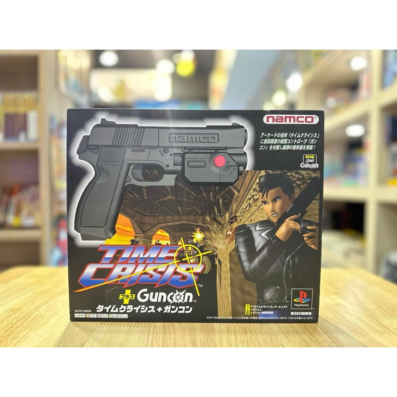 แผ่นแท้ PlayStation 1(japan) Time Crisis With GunCon [Boxset] | Shopee ...