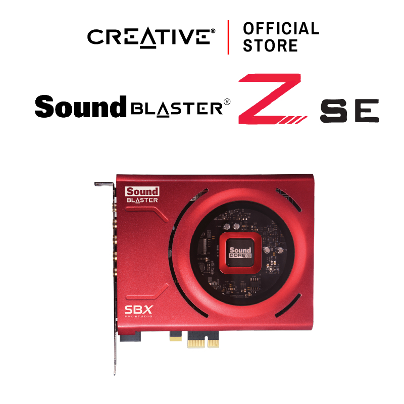CREATIVE SOUND CARD Sound Blaster Z-SE Internal Sound Card พร้อม ...