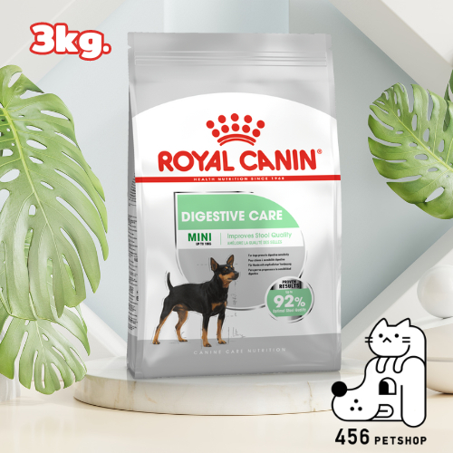 Royal Canin 3kg. Mini Digestive Care อาหารสำหรับสุนัขพันธุ์เล็กกินยากมี ...