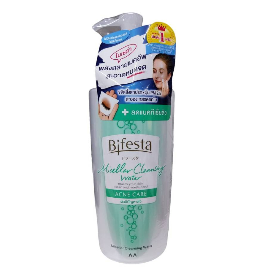 Bifesta Micellar Cleansing Water Acne Care บีเฟสต้า ผลิตภัณฑ์ล้าง ...
