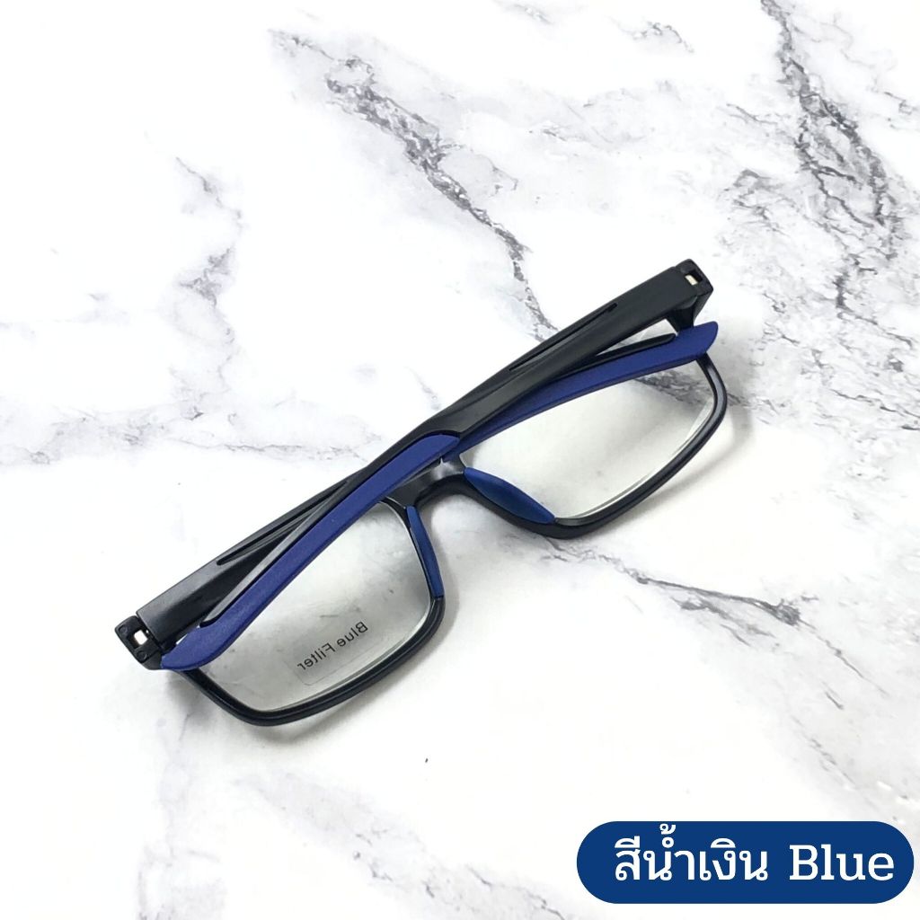 Optical Plus แว่นสายตายาว เลนส์กรองแสง BlueFilter ทรงสปอร์ต สำหรับอ่านหนังสือหรือใช้ดูระยะใกล้ ...
