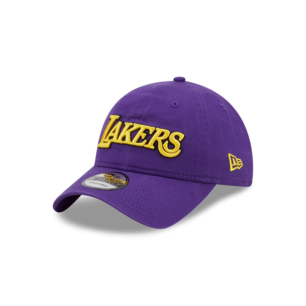 LOS ANGELES LAKERS NBA STATEMENT 2023 PURPLE 9TWENTY CAP | Shopee Thailand