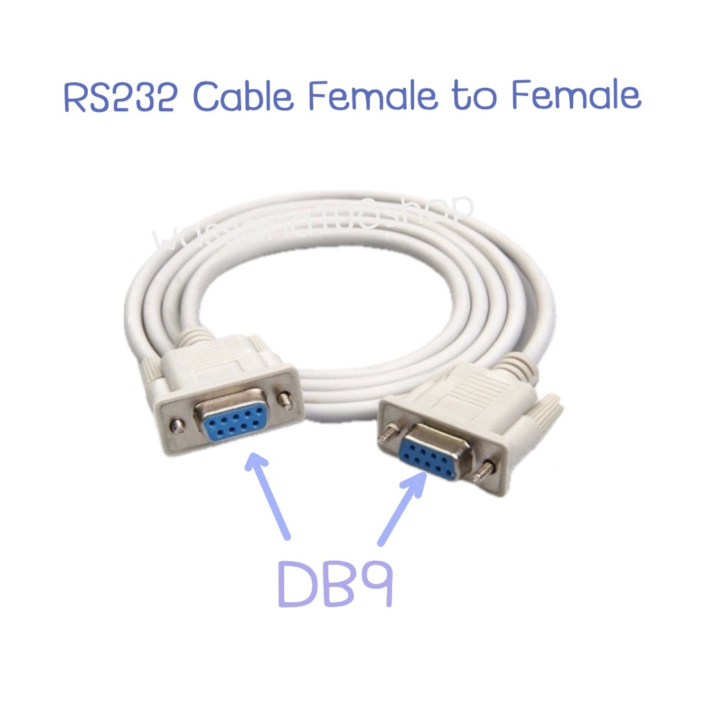Serial RS232 Cable 9-Pin Cable DB9 Female to Female / Male to Female ...