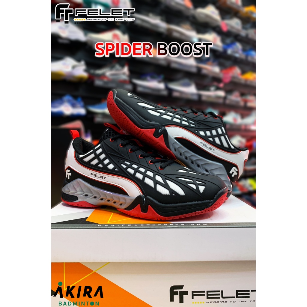 รองเท้าแบดมินตัน Felet รุ่น Spider Boost | Shopee Thailand