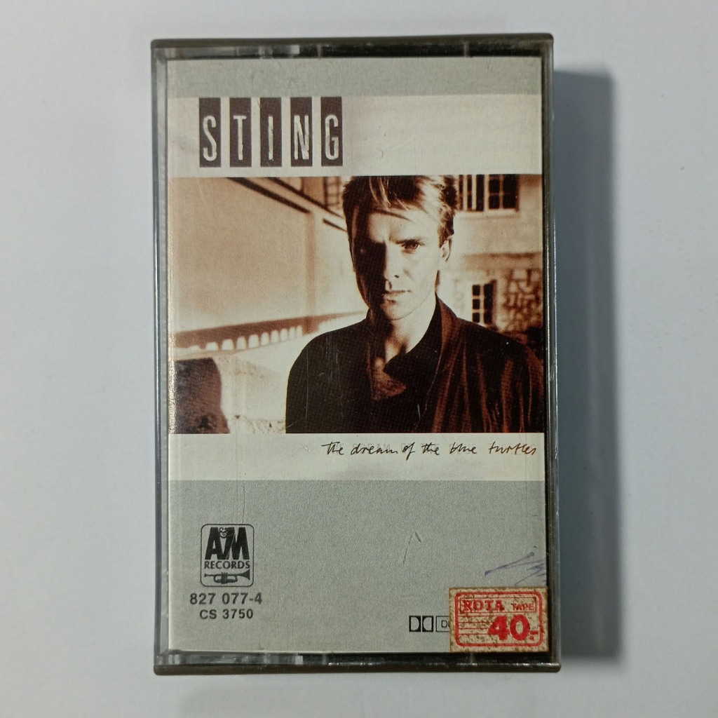 เทปคาสเซท STING / The Dream of the Blue Turtles (1985) The debut solo ...