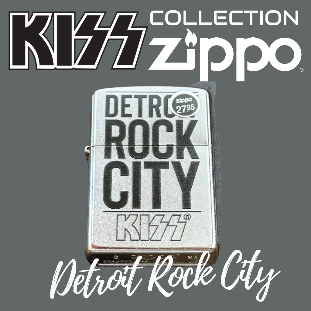 Zippo Kiss Detroit Rock City, 100% ZIPPO Original from USA, new and ...