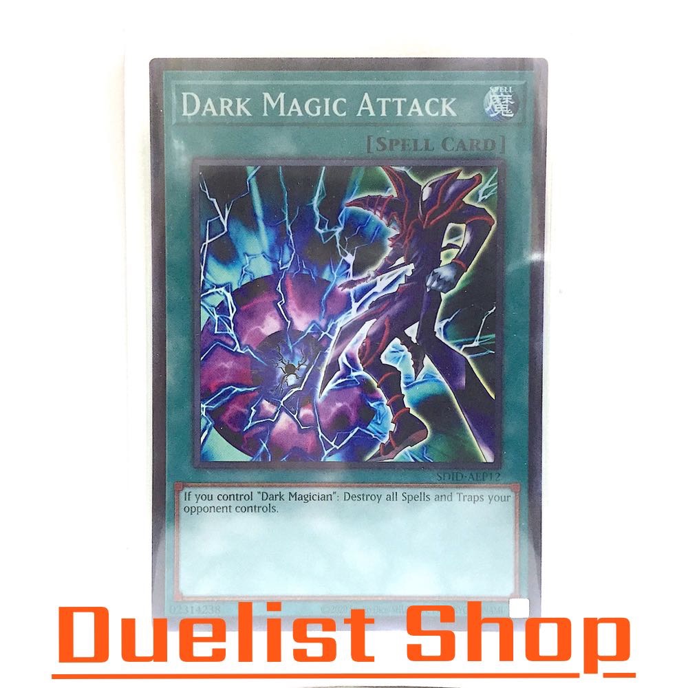 Dark Magic Attack (SR) Spell [Normal] ชุด SDID-AEP12 การ์ดเกมยูกิโอ (Yu-Gi-Oh!) OCG Asia ENG ...